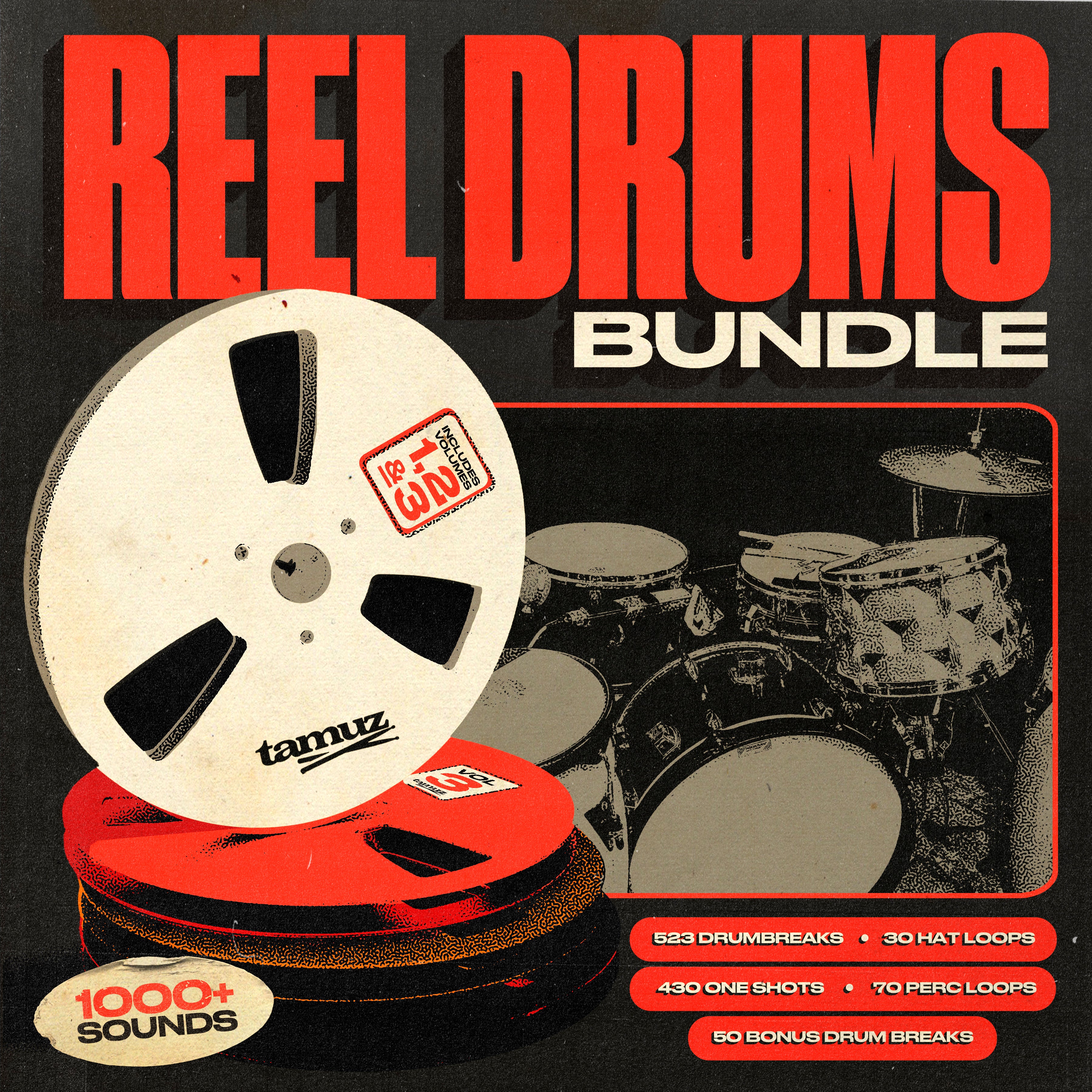 REEL DRUMS BUNDLE – Tamuz Samples